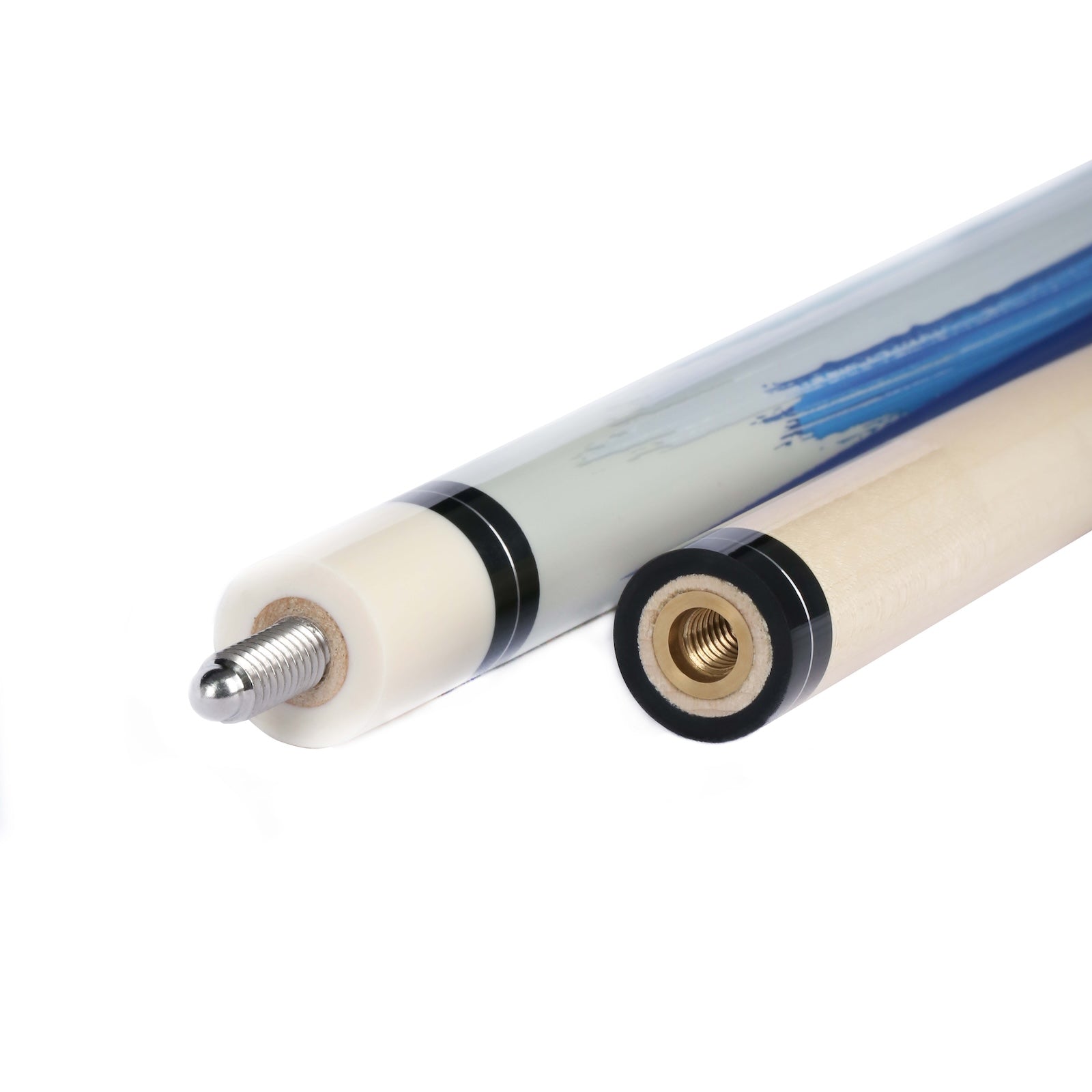 Big Cat Paint II Dynamite Blue Pool Cue Stick - 18/19/20/21 oz, Big Ca ...