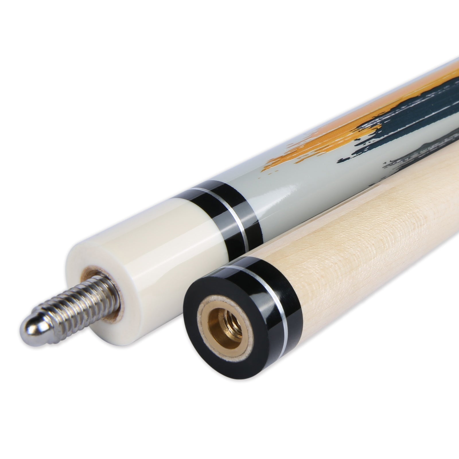 Big Cat Paint VI Electric Ocean Pool Cue Stick - 18/19/20/21 oz, Big C ...